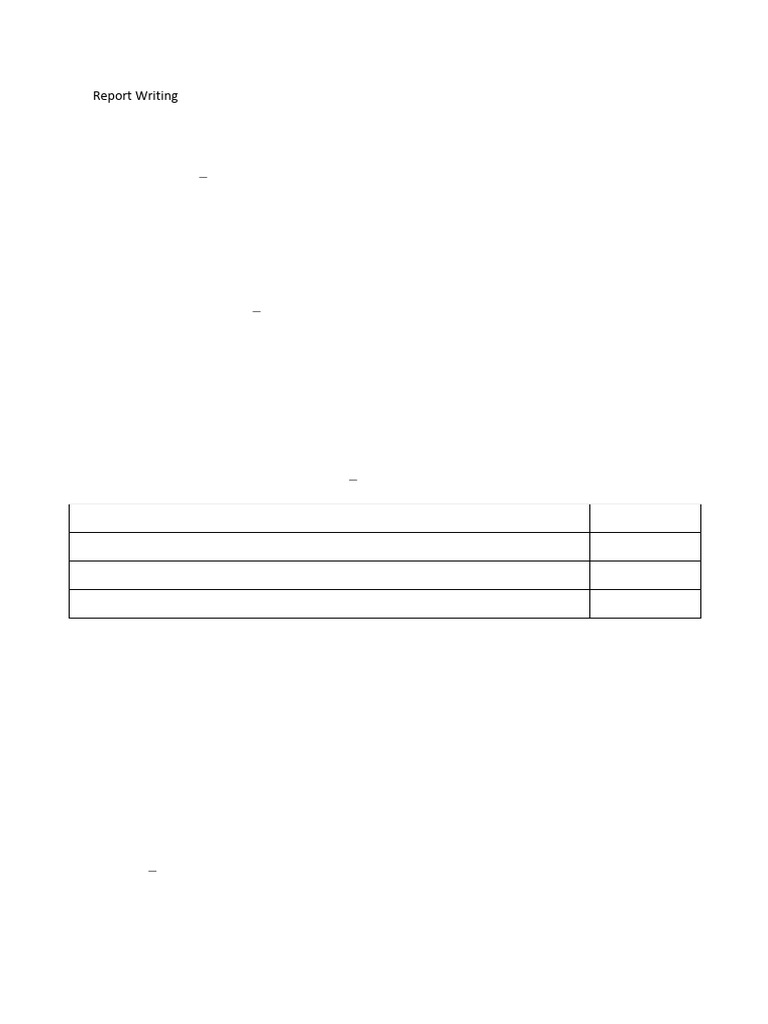 Report Writing Class 12 | PDF