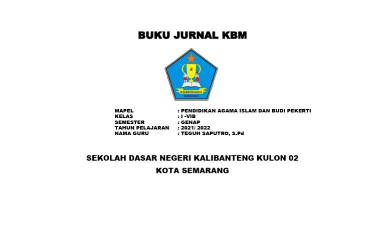 Cover Jurnal PAI | PDF