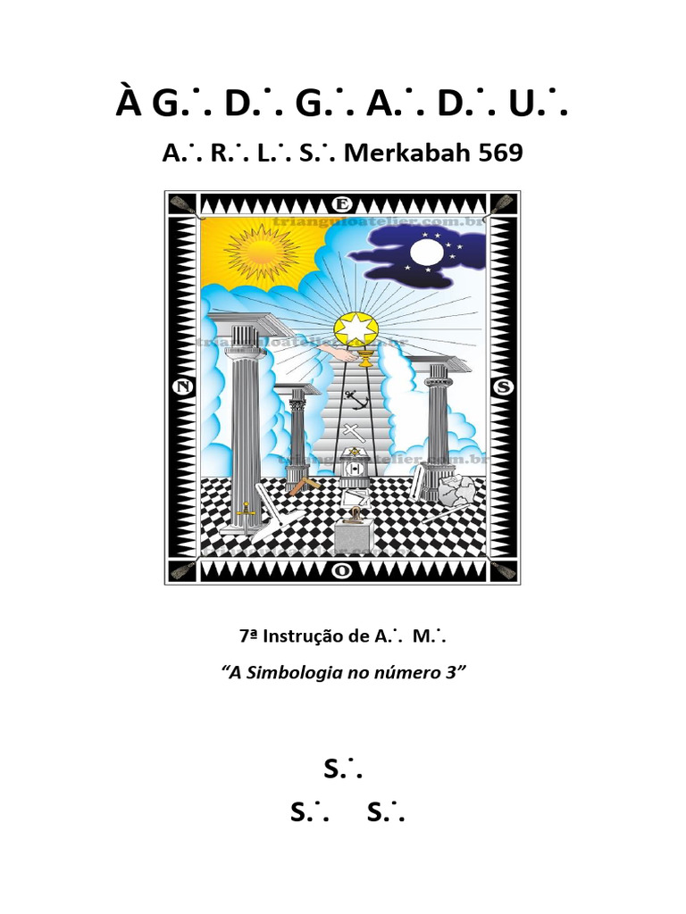 Sétima Instrução Aprendiz Maçom | PDF