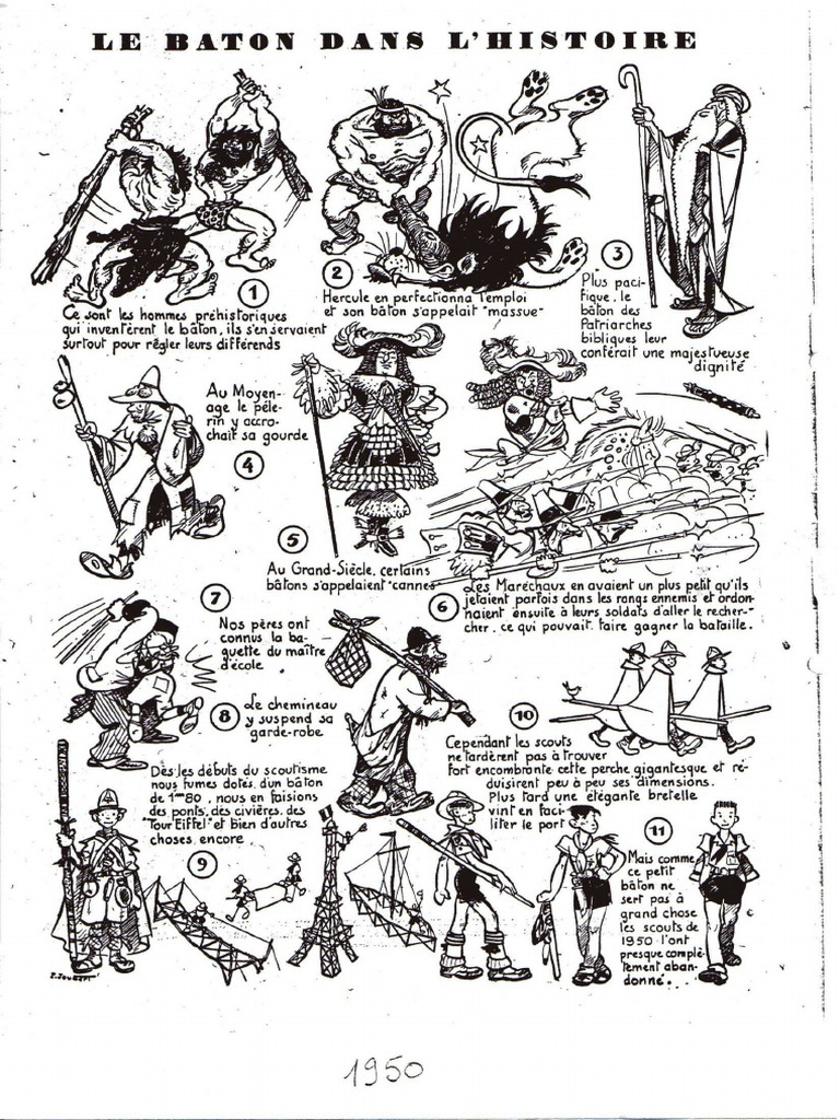 Le Baton Dans L Histoire | PDF