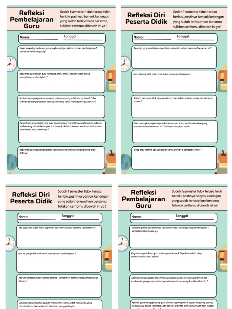 Refleksi Murid | PDF