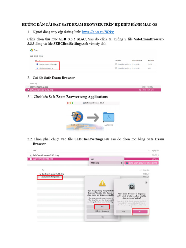 Huong Dan MacOS | PDF