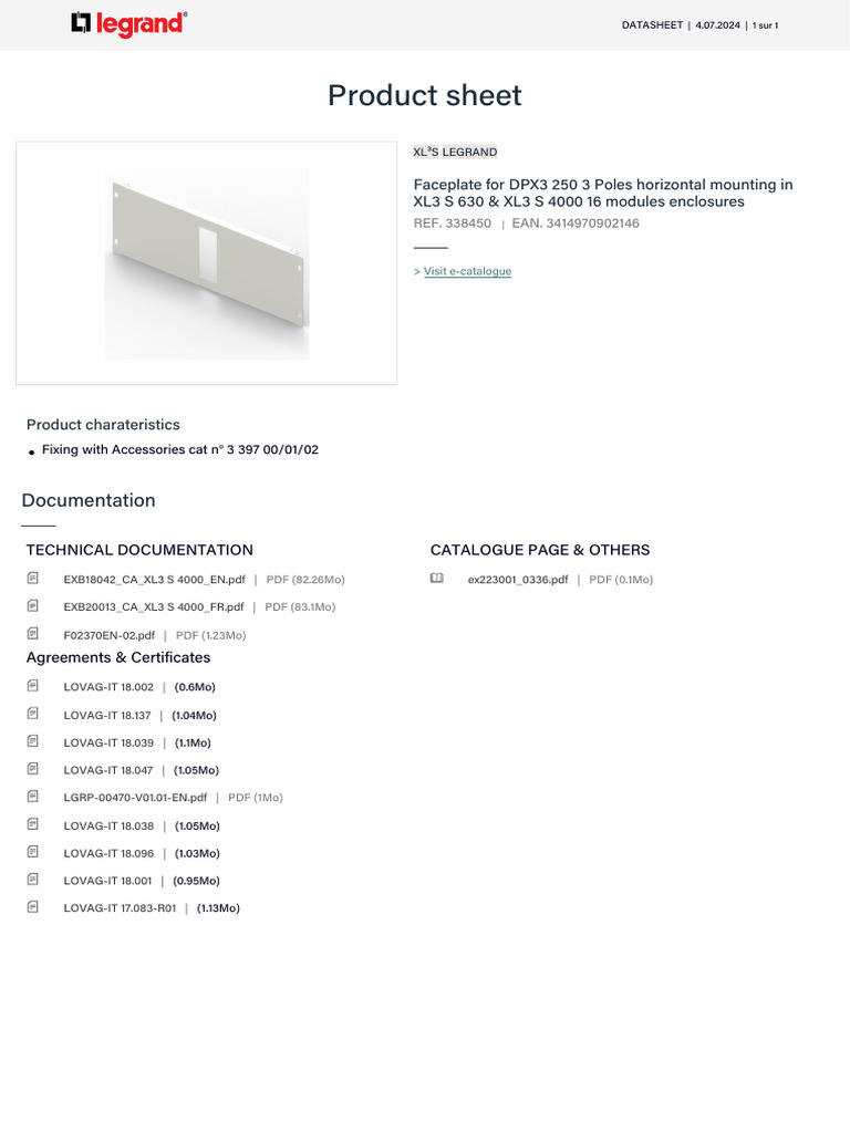 338450-ProductSheet-2 | PDF