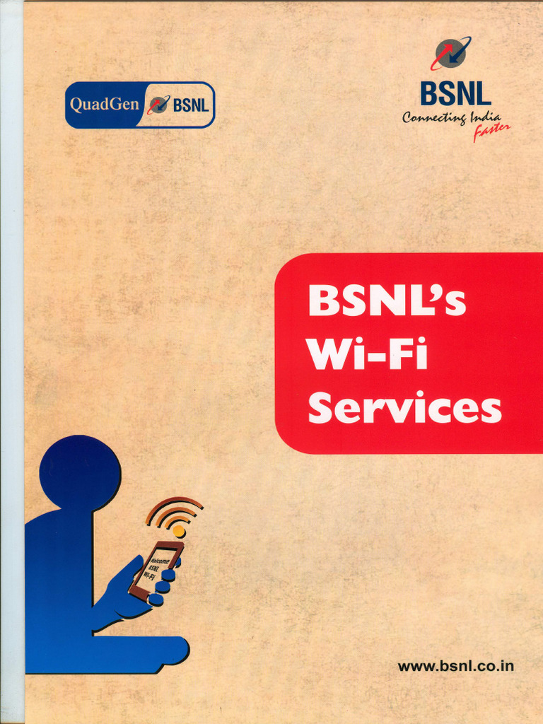BSNL Wi-Fi Services | PDF