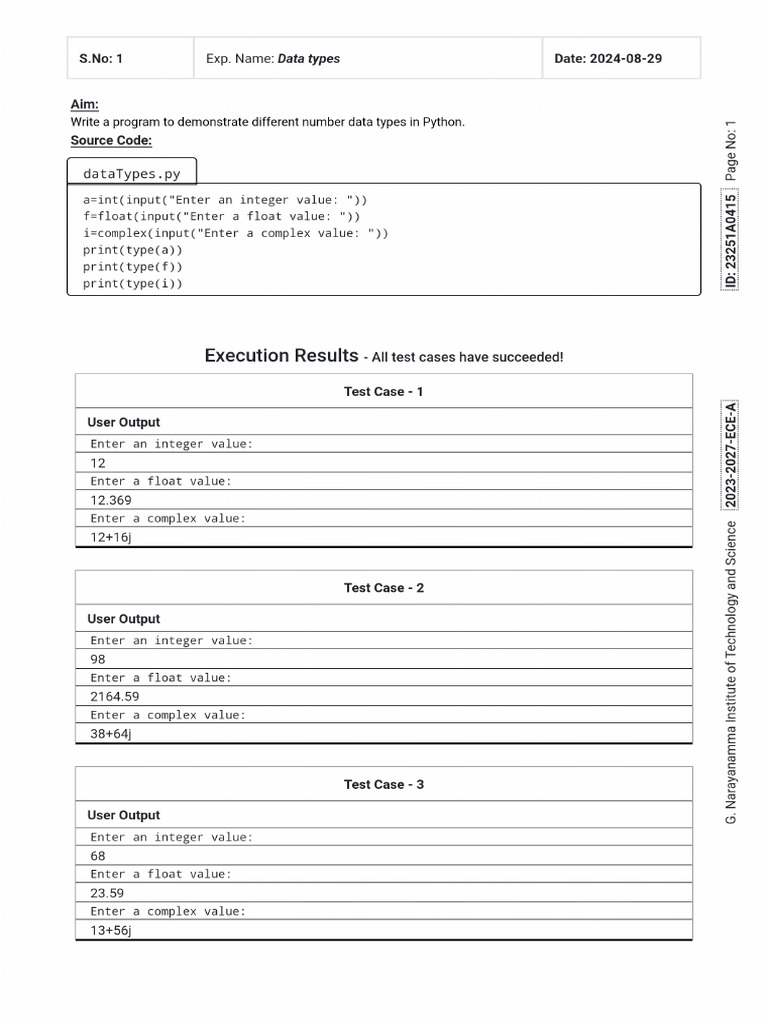 Python Programs | PDF