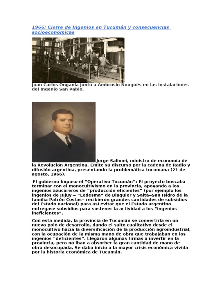 50 Años Del Tucumanazo - Bazan Fiama Anahí | PDF