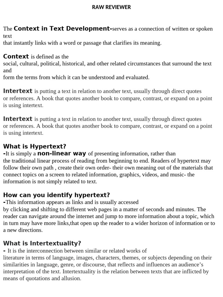 RAW REVIEWER M6 To M7 | PDF