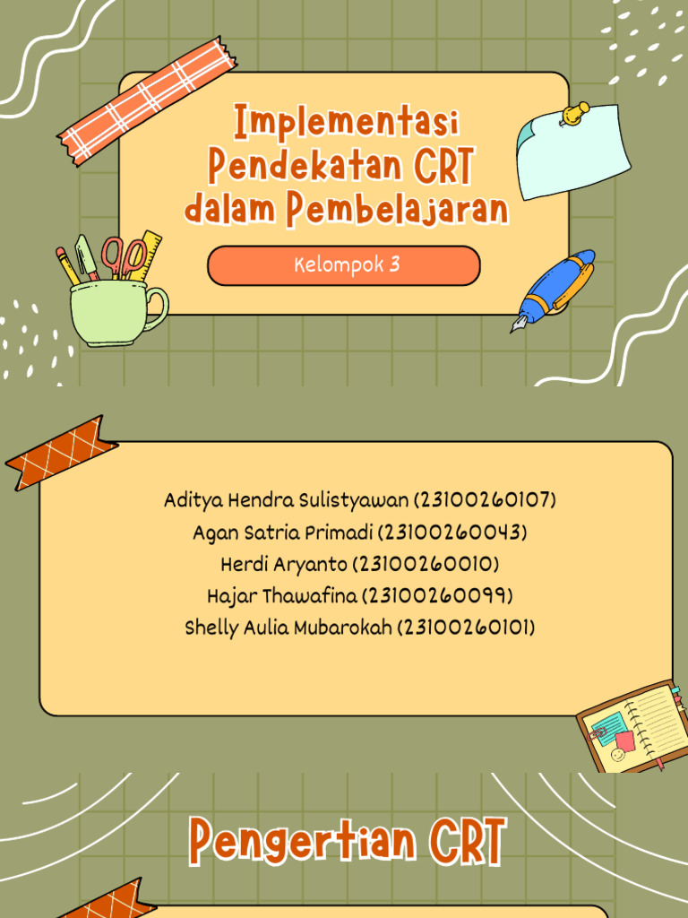 Tugas Ppa Ii Prinsip Crt-Kelompok 3 | PDF