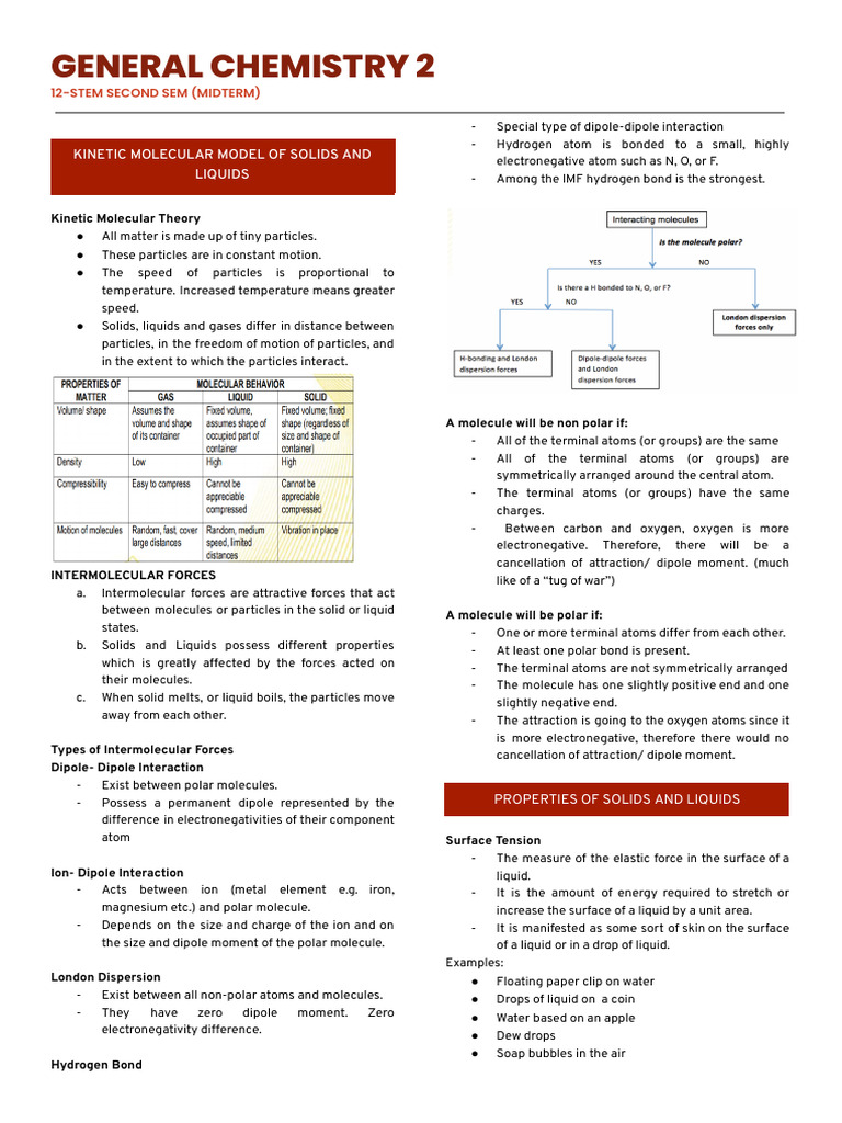GEN CHEM 2 REVIEWER.docx (1) | PDF