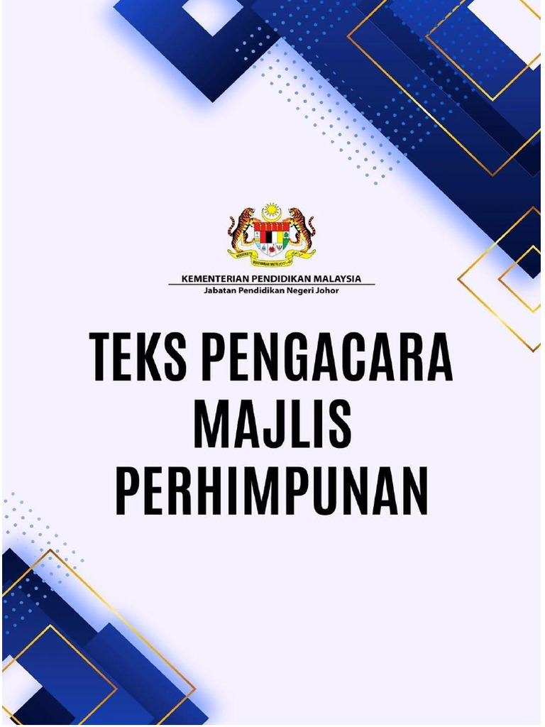 Teks Pengacara Majlis Perhimpunan Sekolah SKUS | PDF