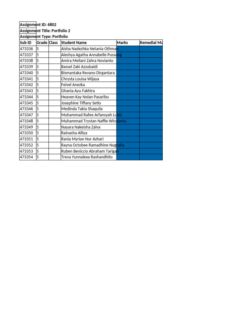 Assignment - Computer - Portfolio 2 | PDF