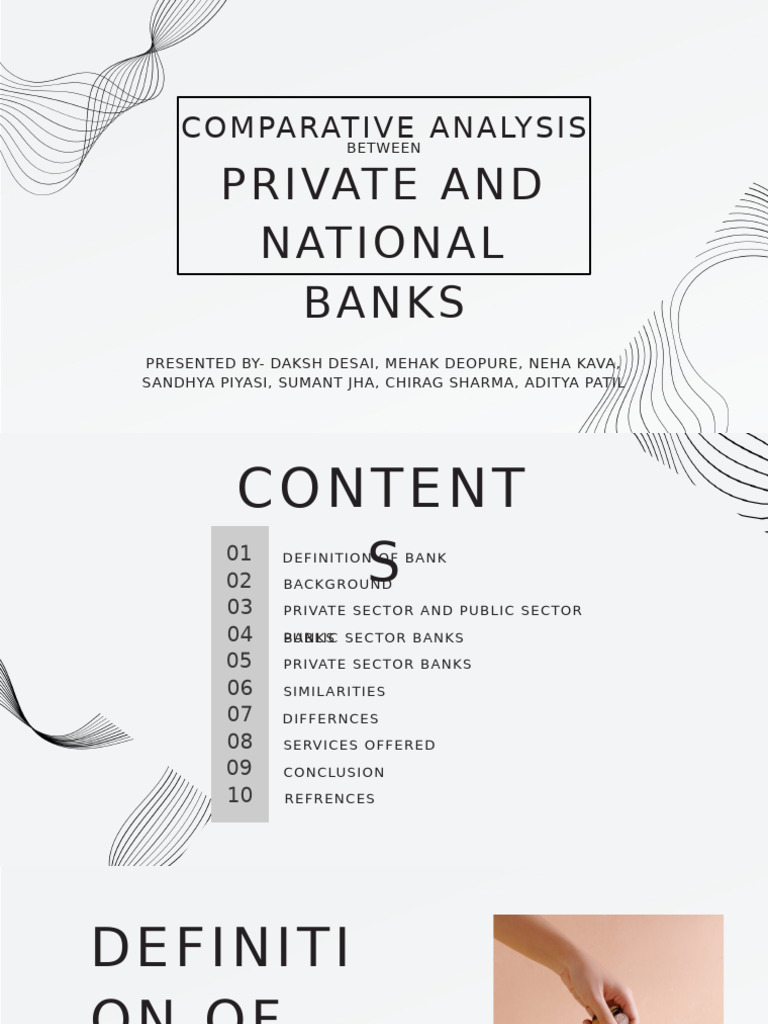 Comparative Analysis Between Private and Public Banks | PDF | Reserve ...