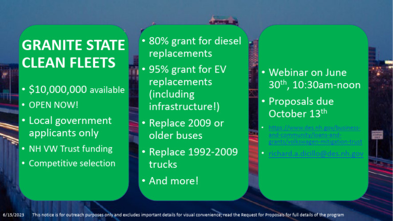 Granite State Clean Fleets | PDF