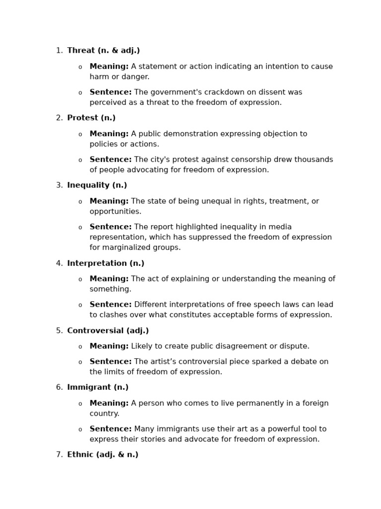 Vocabulary Analysis | PDF