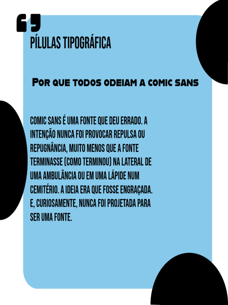 Comic Sans | PDF