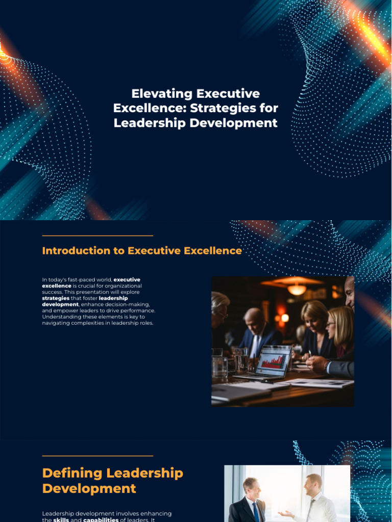 Slidesgo Elevating Executive Excellence Strategies For Leadership Development 20240922153446mjUM ...
