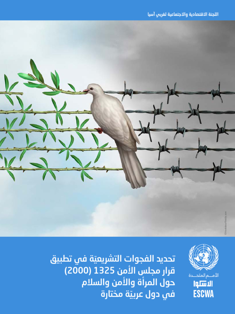 Women Peace Security Legisislative Gaps Resolution 1325 Arabic | PDF