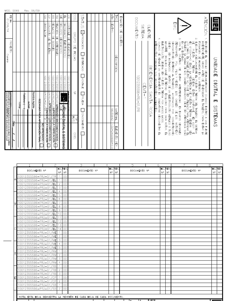 Celda Cabecera CEMT-1 | PDF