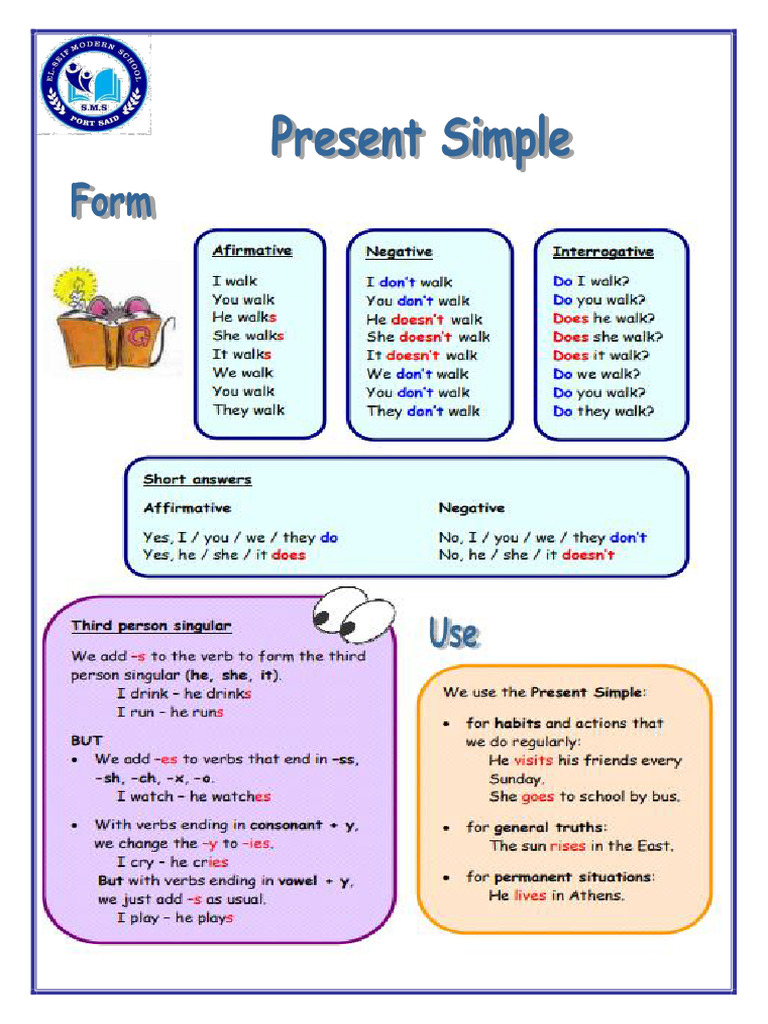 PRESENT SIMPLE | PDF