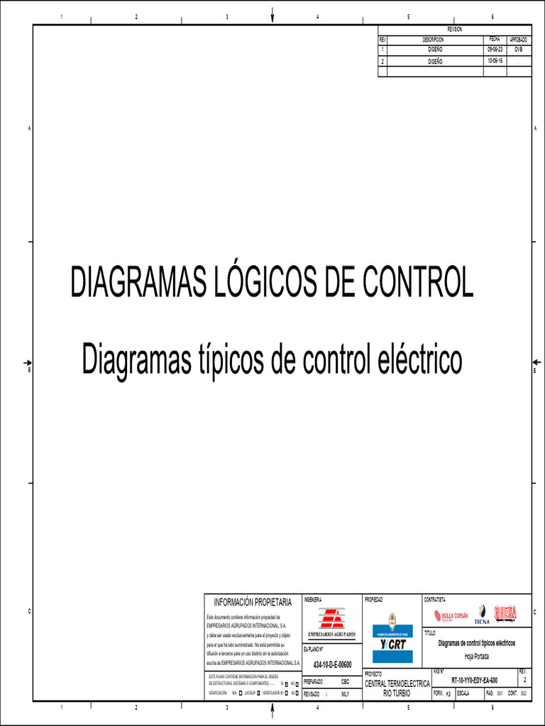 Diagramas Tipicos de Control Electrico | PDF