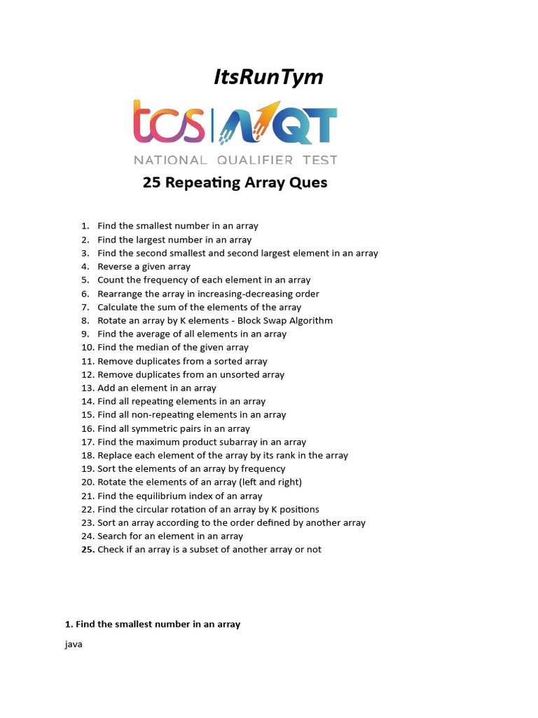 TCS_Coding | PDF TCS_Coding | PDF