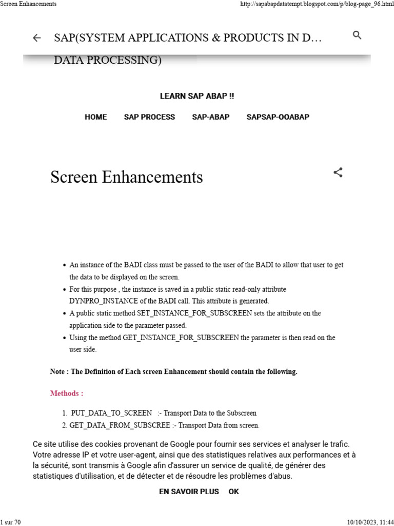 Screen Enhancements | PDF