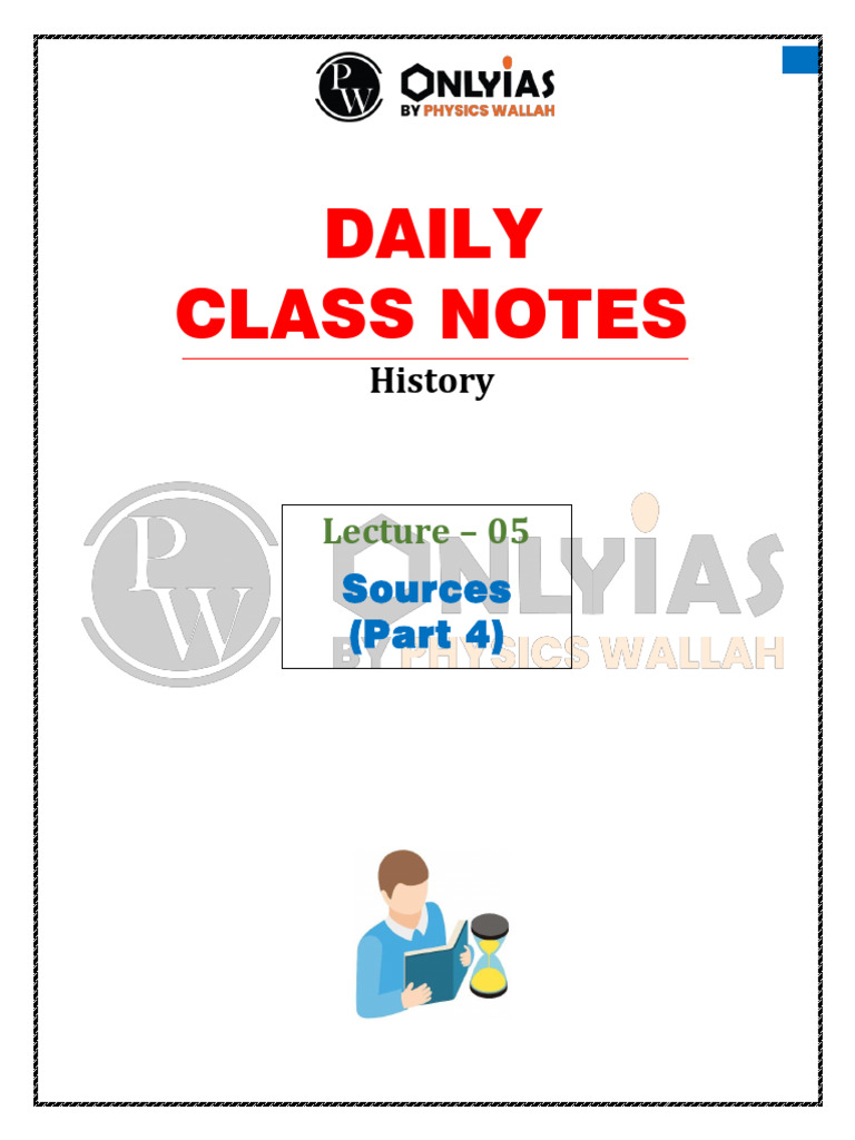 History 05 _ Daily Class Notes __ (UPSC Optional History) | PDF
