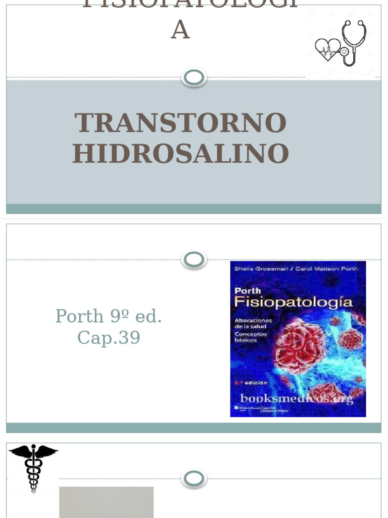 Fisiopatologia HIDROSALINA | PDF