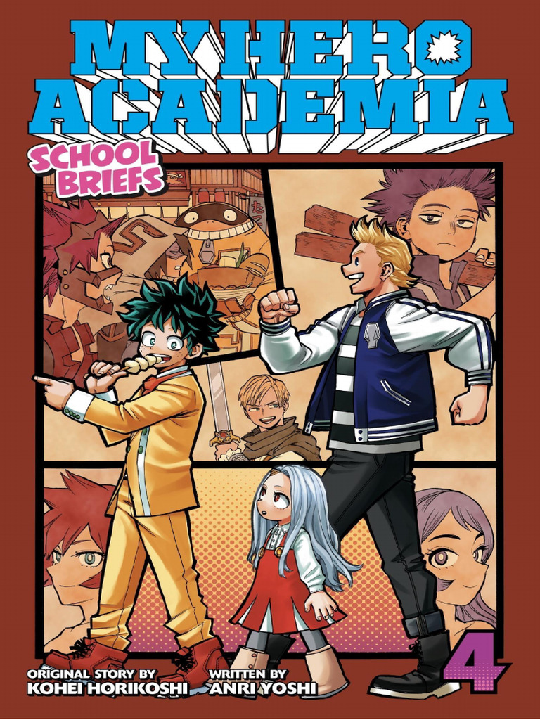 My Hero Academia School Briefs 4 | PDF
