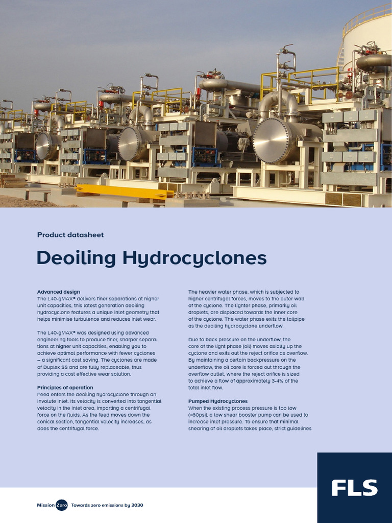 KREBS - Deoiling KREBS DeOiling Vessels - Datasheet | PDF