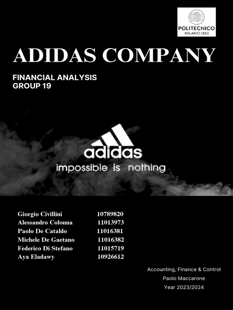 ADIDAS Report | PDF