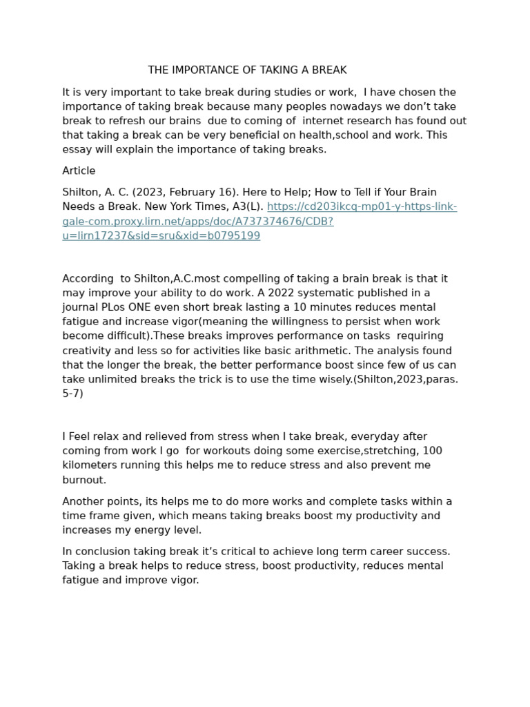 Robert Banda Assignment 4 | PDF | Self-Improvement | Wellness