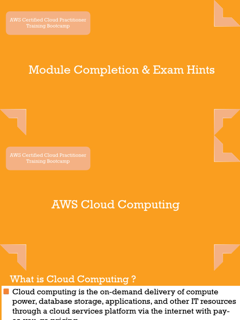 2.6 Module Completion - Exam Hints | PDF