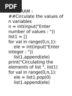 5.18 LAB Swapping Variables | PDF