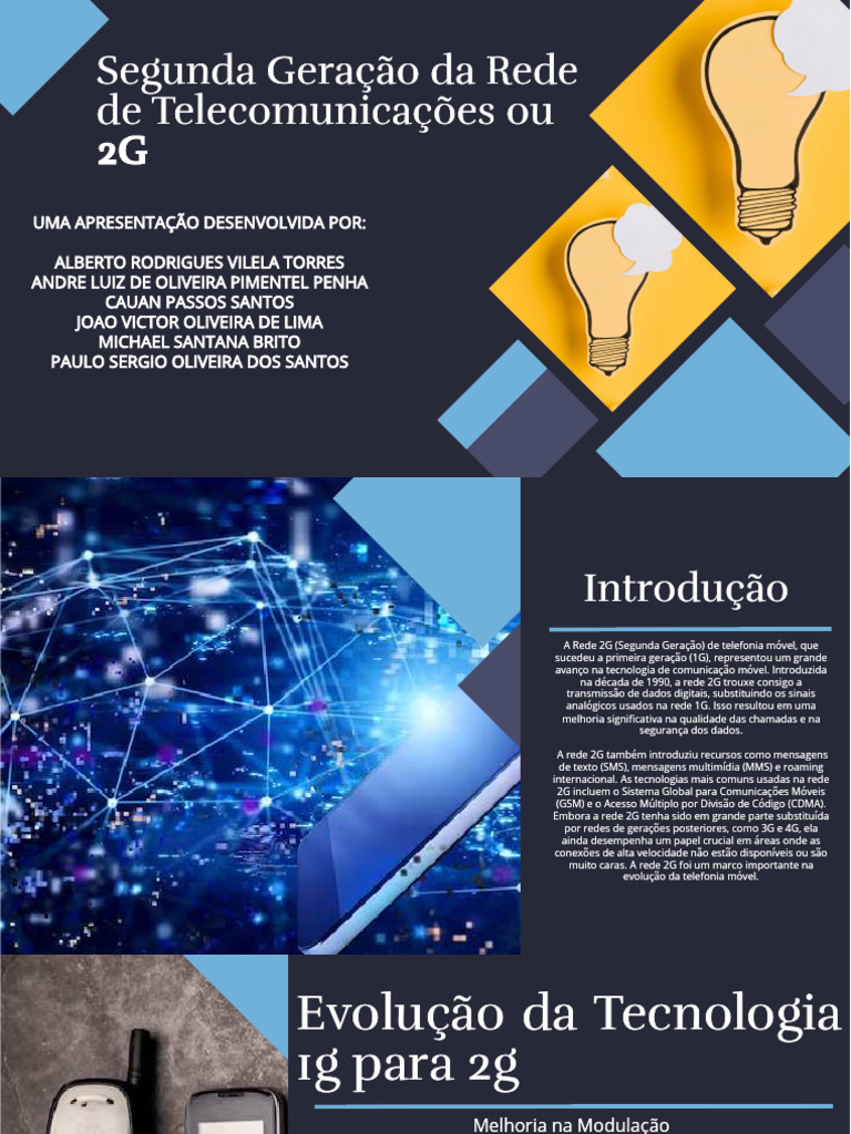 REDES 2g | PDF | Celulares | GSM