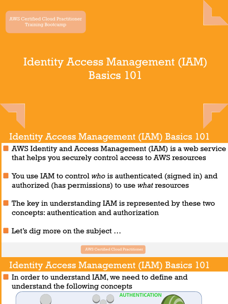 3.3 Identity Access Management (IAM) Basics 101 | PDF