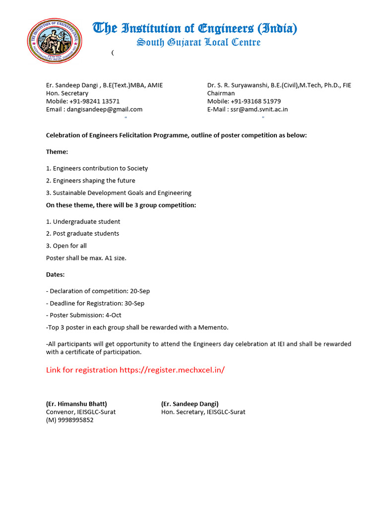Engineers Felicitation Program 2023 | PDF