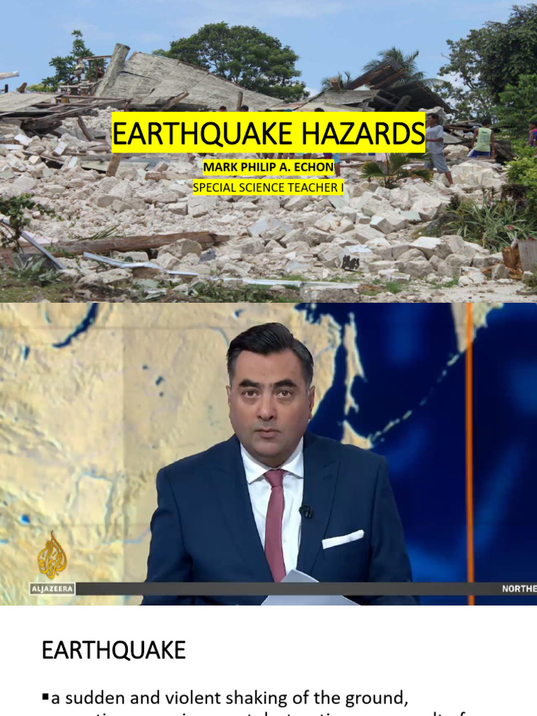 DRRR L4 Earthquake Hazards | PDF