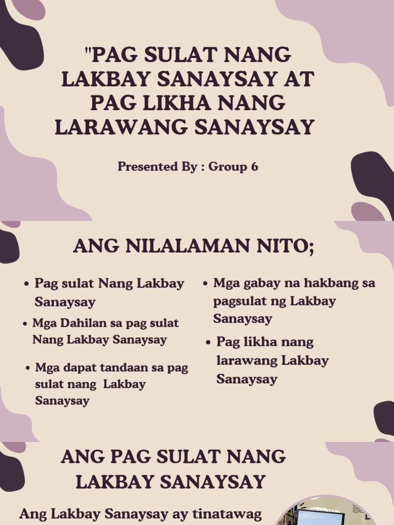 Lakbay Sanaysay | PDF