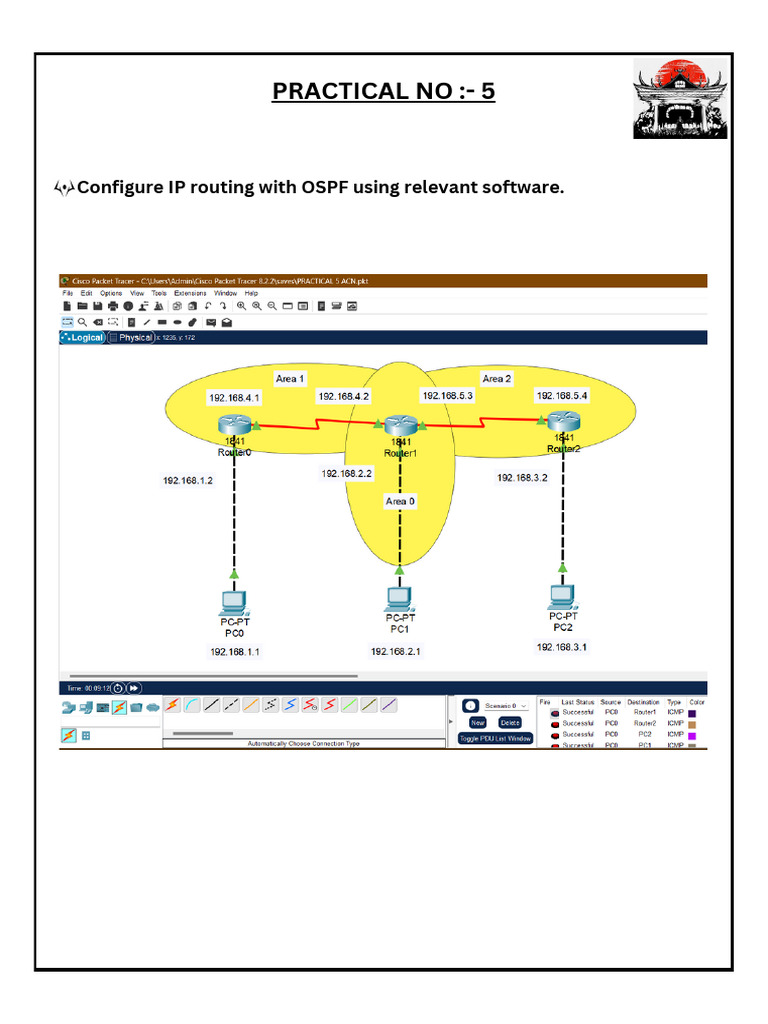 Practical No. 5 Acn | PDF