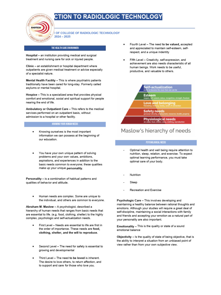 RT101 Prelim | PDF