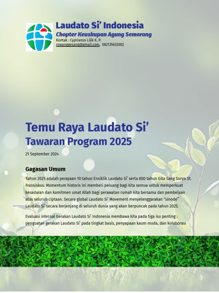 Proposal LSI KAS 2025 | PDF