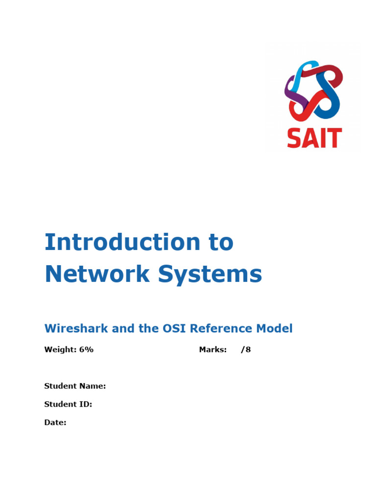 Lab - Wireshark and The OSI Reference Model | PDF