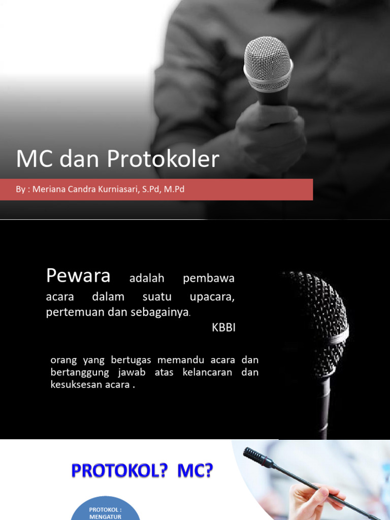 Master Of Ceremony Pdf