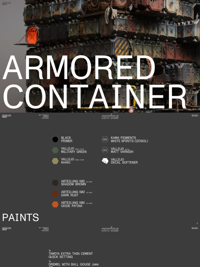 Armored Container Tutorial Corious | PDF