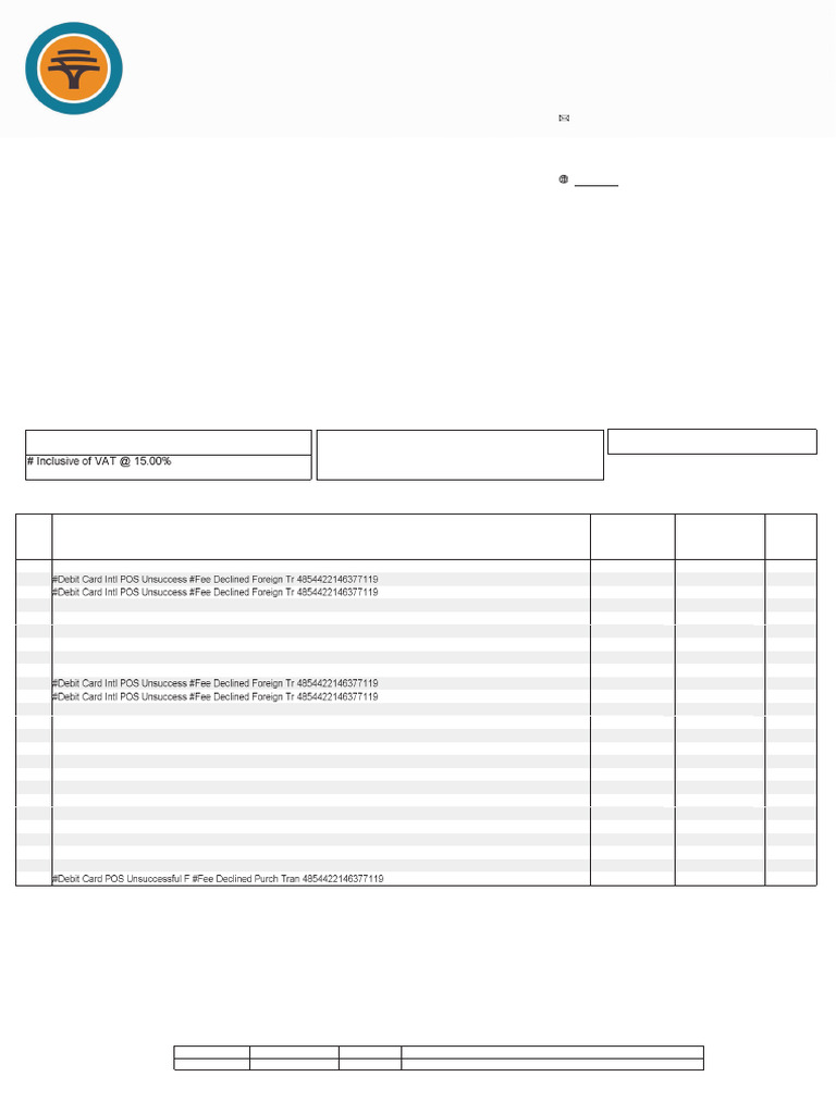 Gold Business Account 18 | PDF