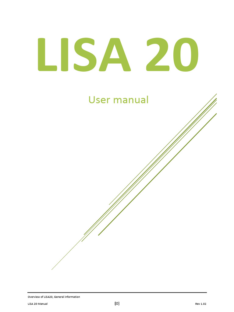 Full Lisa20 HB r102 | PDF