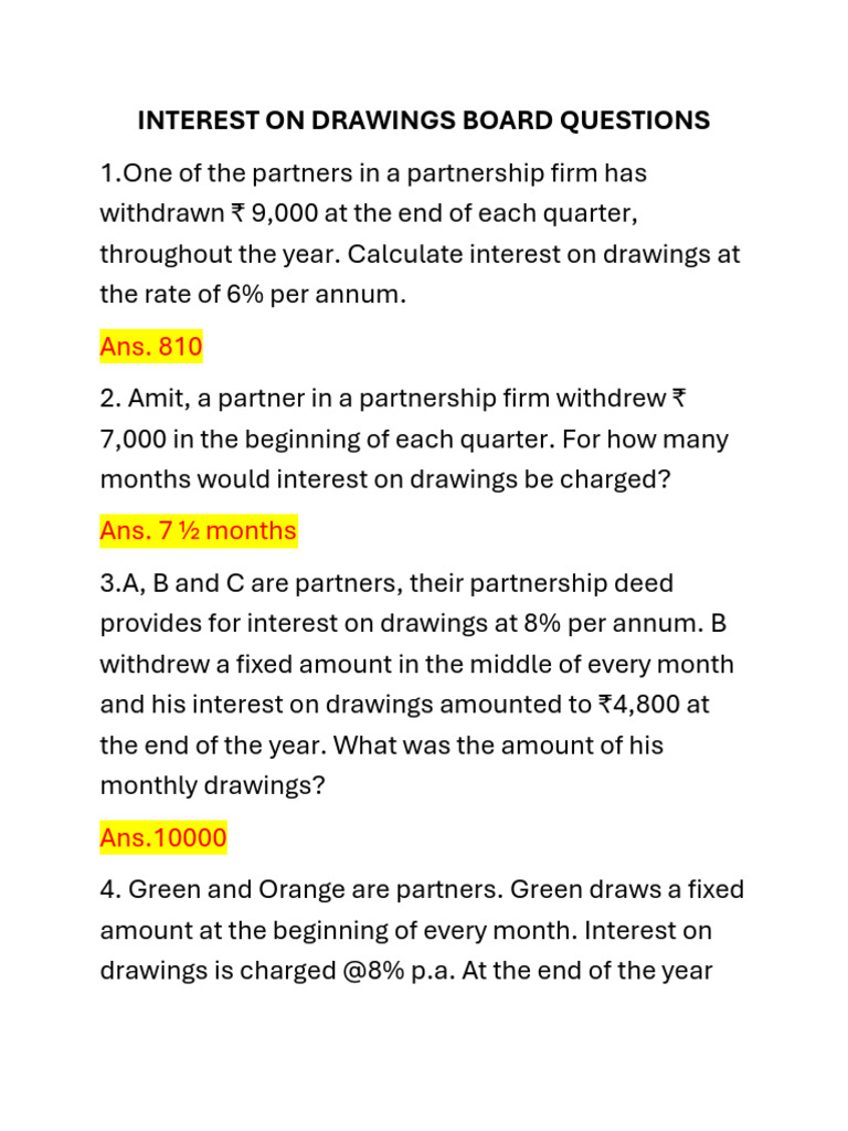 Iod Board Questions | PDF