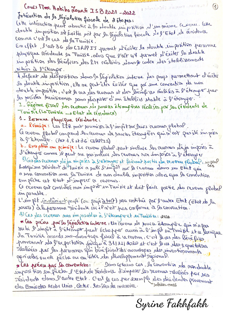Cours Habiba Louati 1 1 | PDF
