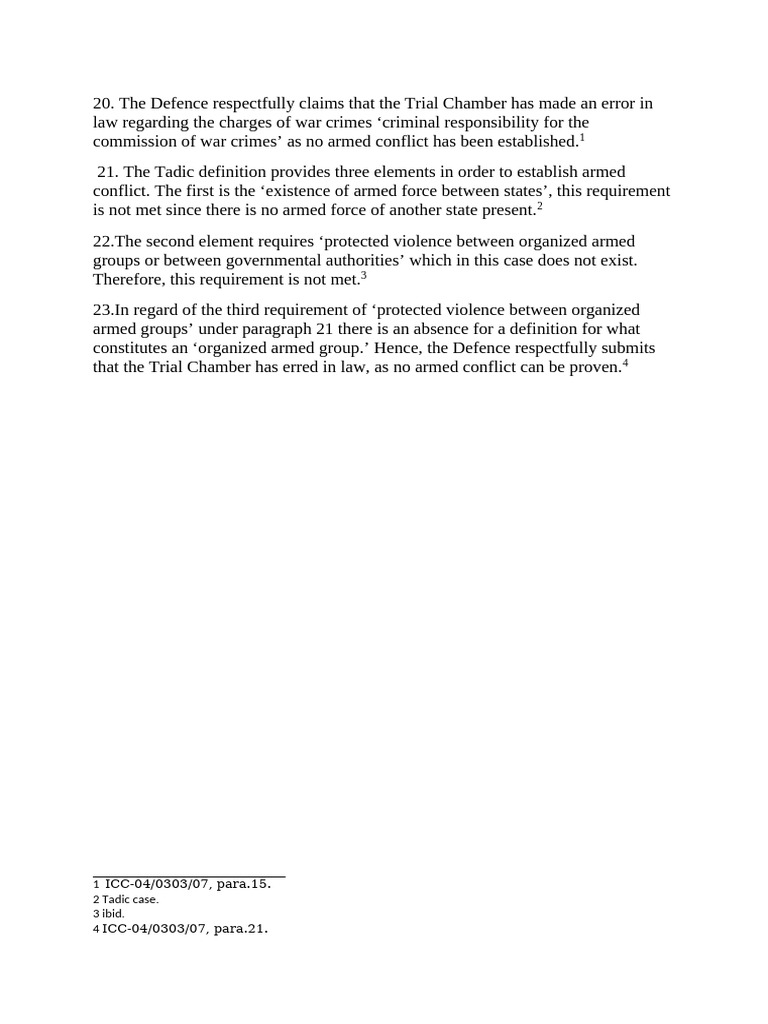 Appeal Final Draft | PDF